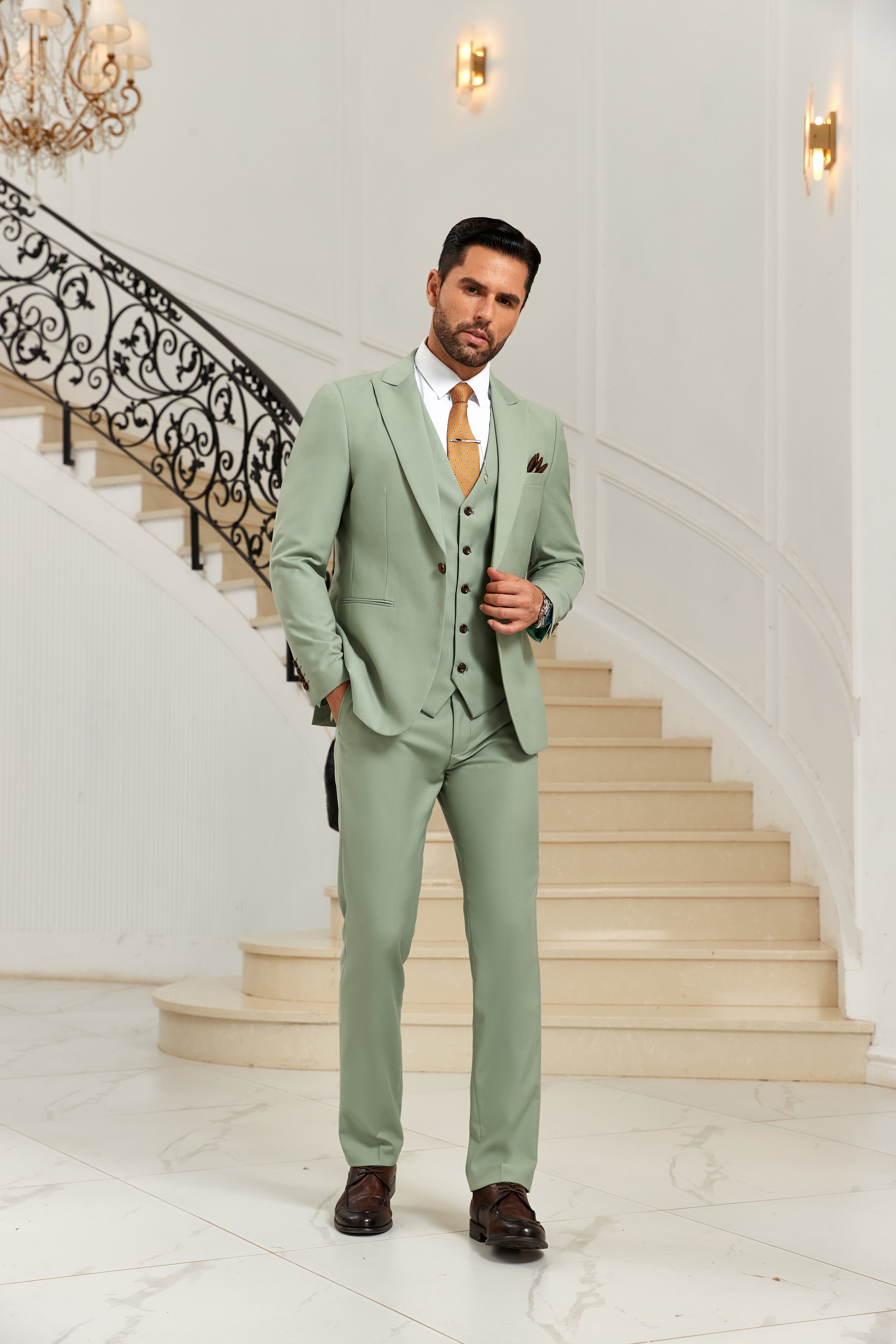 Modern 3 Piece Men Suits - Designer Style – Lycody